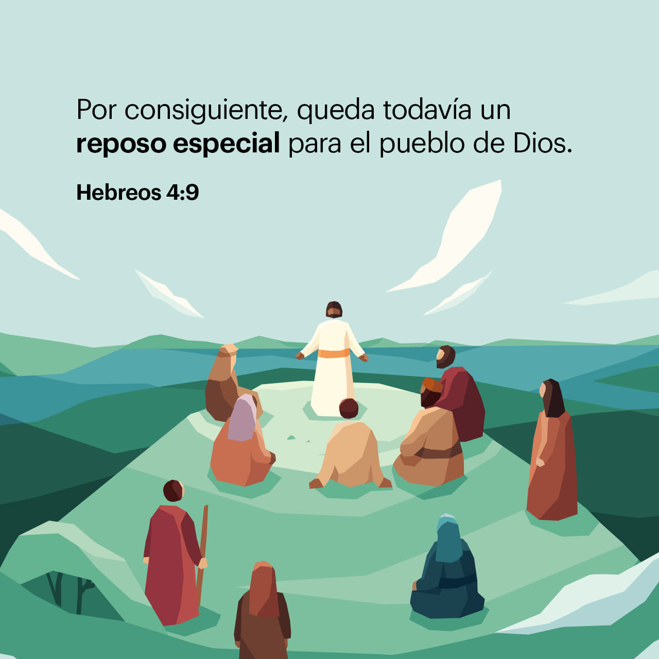 Hebreos 4:9-14 Por tanto, queda un reposo para el pueblo de Dios ...