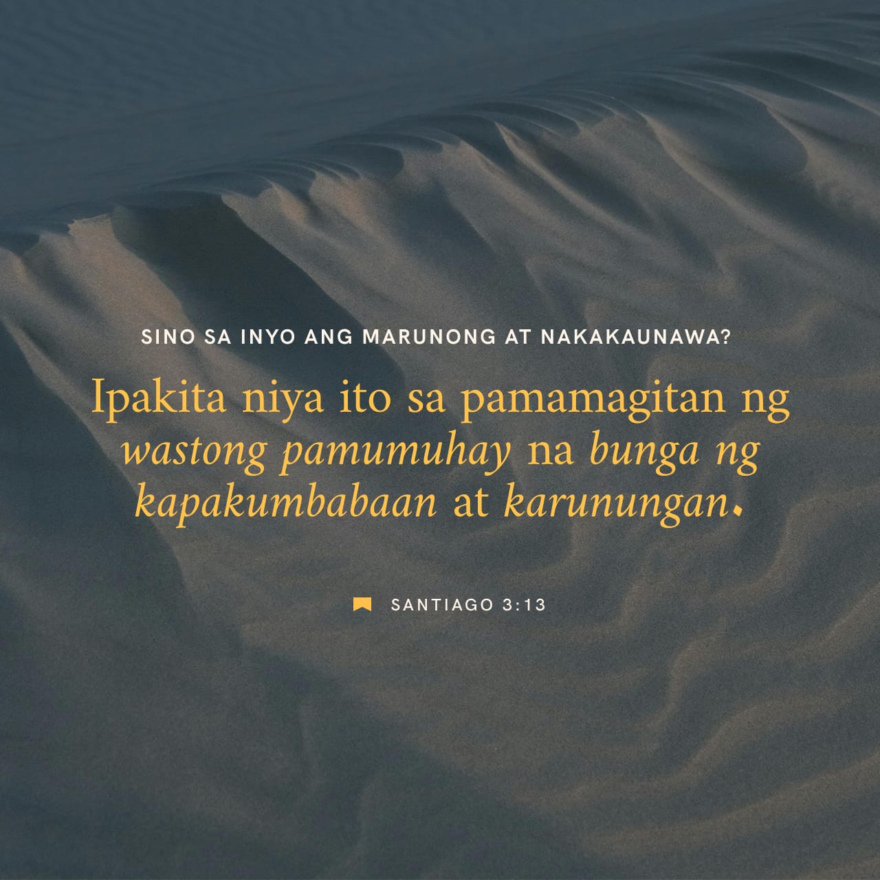 SANTIAGO 3:13-18 (ABTAG01) - Sino ang marunong at maunawain sa i ...