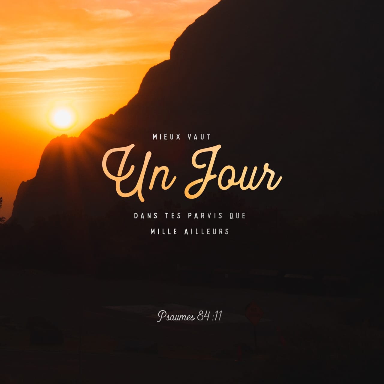 Psaumes 84:10-11 Ô Dieu, regarde le roi, il est notre bouclier ...