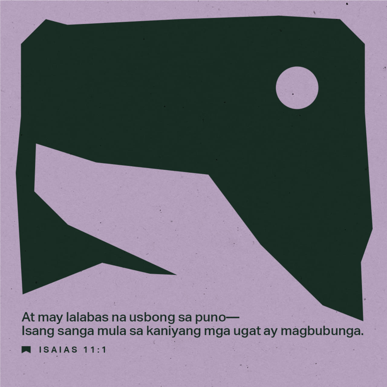 Isaias 11:1-8 Naputol na tulad ng punongkahoy, ang paghahari ng anak ni ...