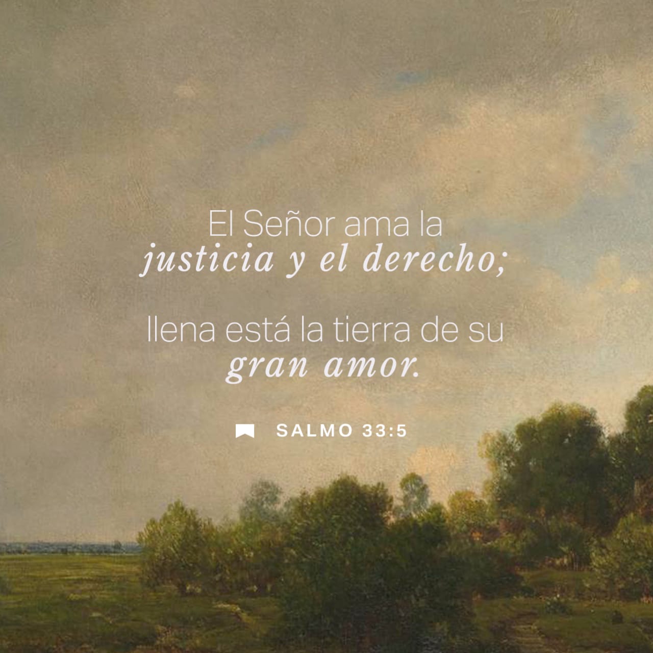 SALMOS 33:5 Él ama la justicia y el derecho, el amor del Señor llena la tierra. | La Biblia ...