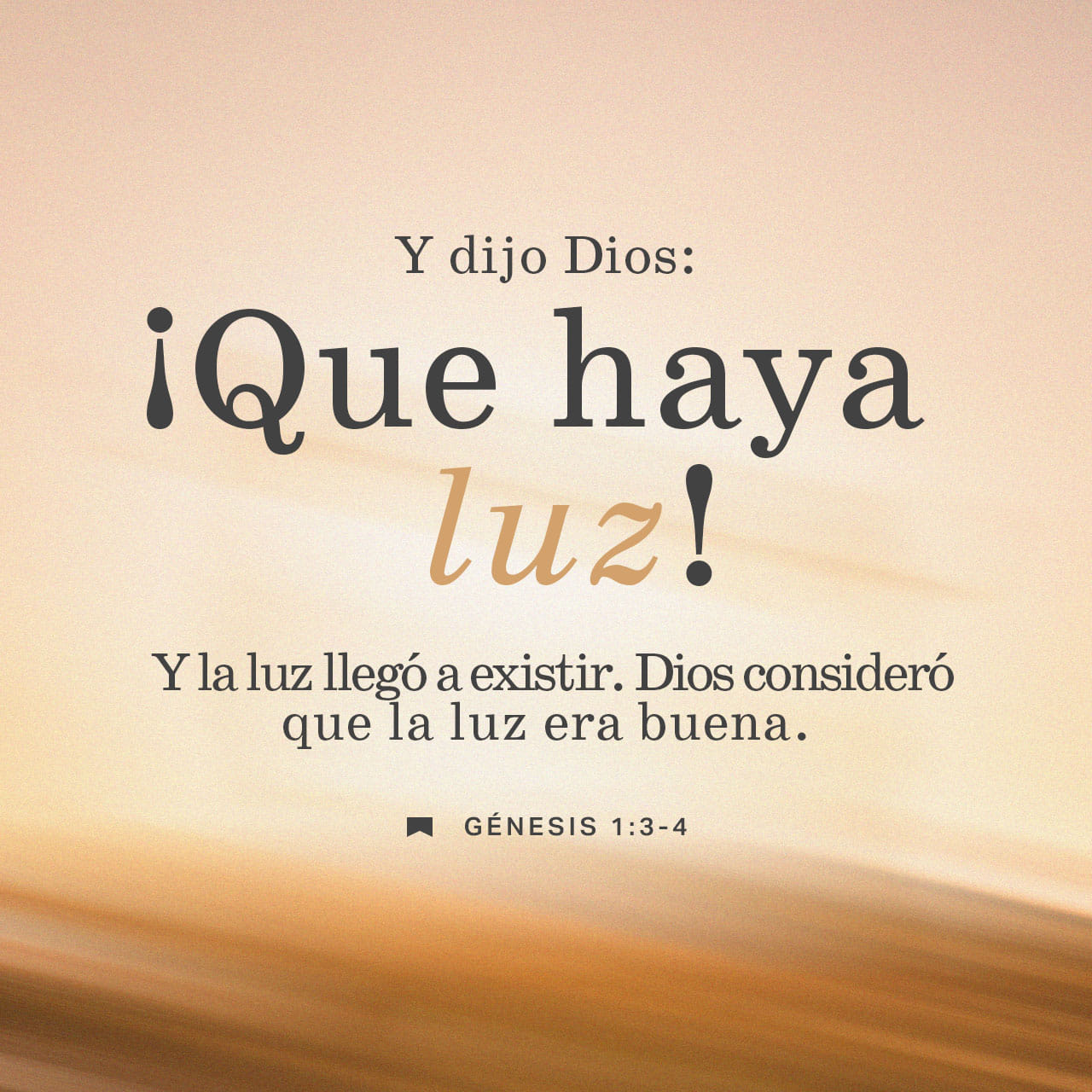 GÉNESIS 1:3-13 Y dijo Dios: Sea la luz; y fue la luz. Y vio Dios que la ...