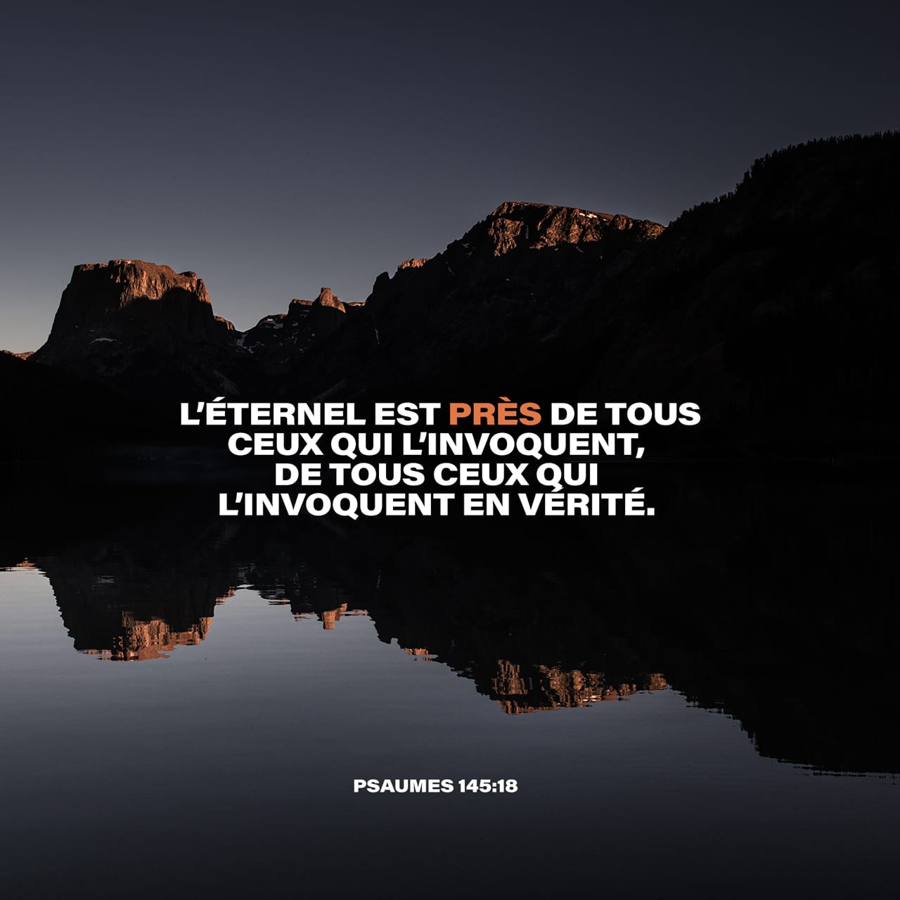 Psaumes 145:1-21 Louange, de David. Je proclamerai ta grandeur, mon ...