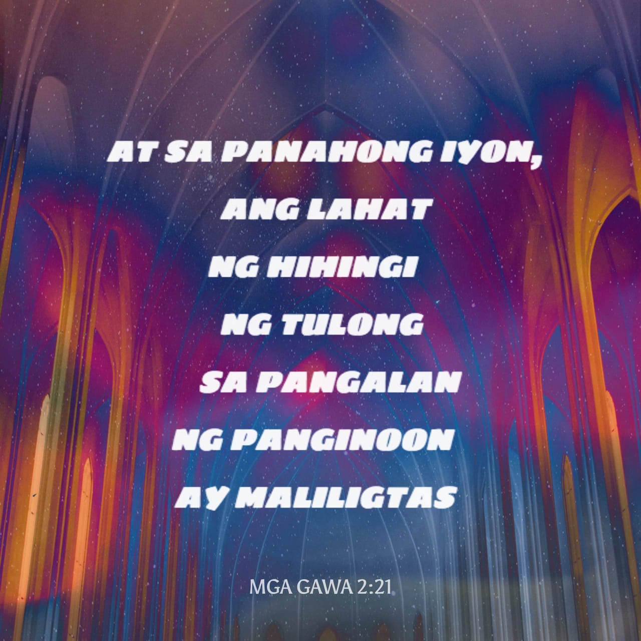 Mga Gawa 2:1-22 Nagkakatipon silang lahat sa isang lugar nang sumapit ...