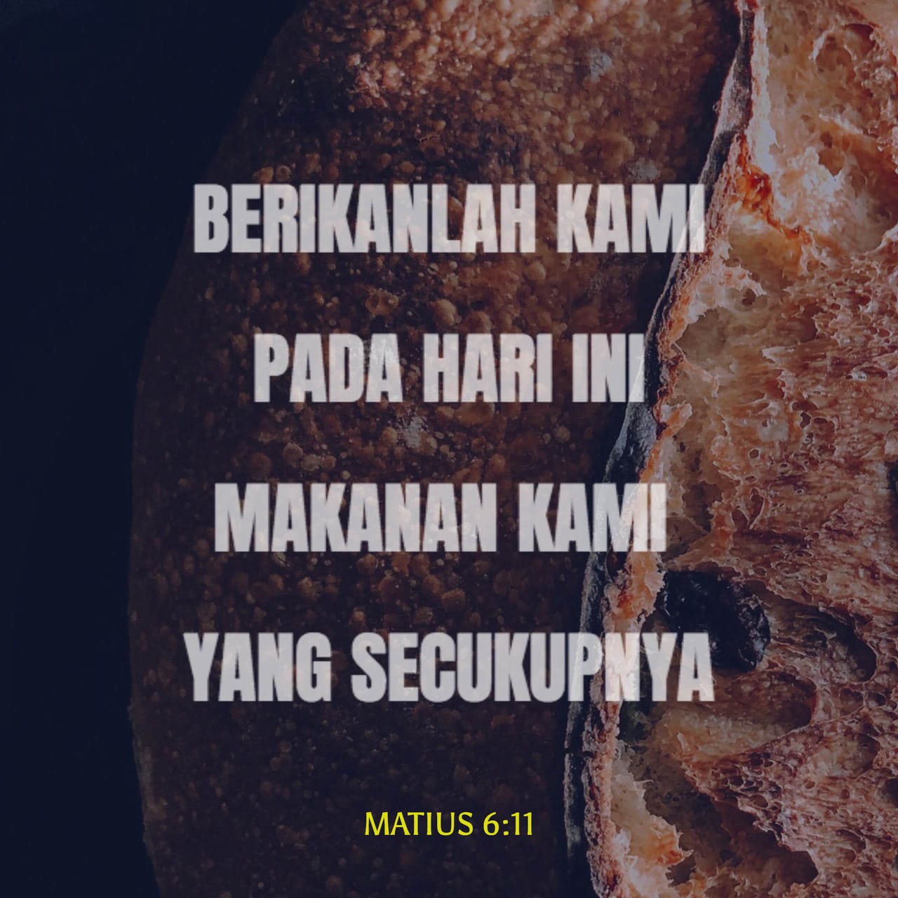 Matius 6:9-13 Karena itu berdoalah demikian: Bapa kami yang di sorga ...