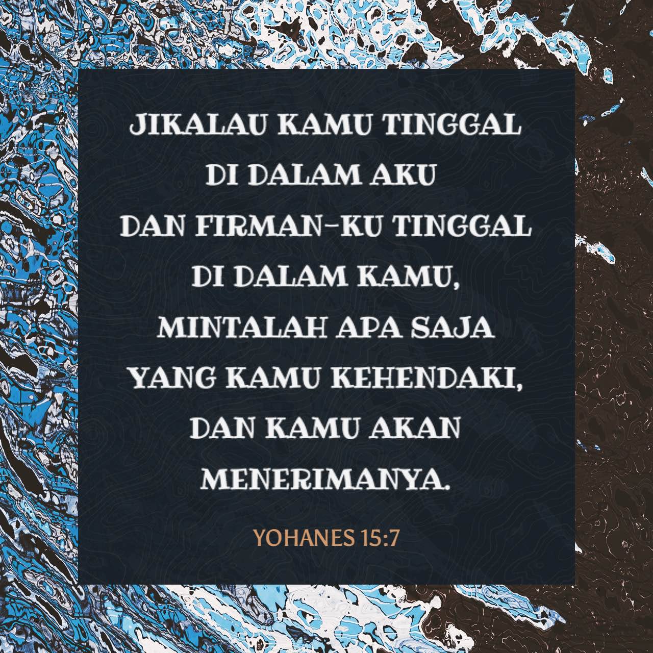 Yohanes 15:1-8 “Akulah pokok anggur yang benar dan Bapa-Kulah ...
