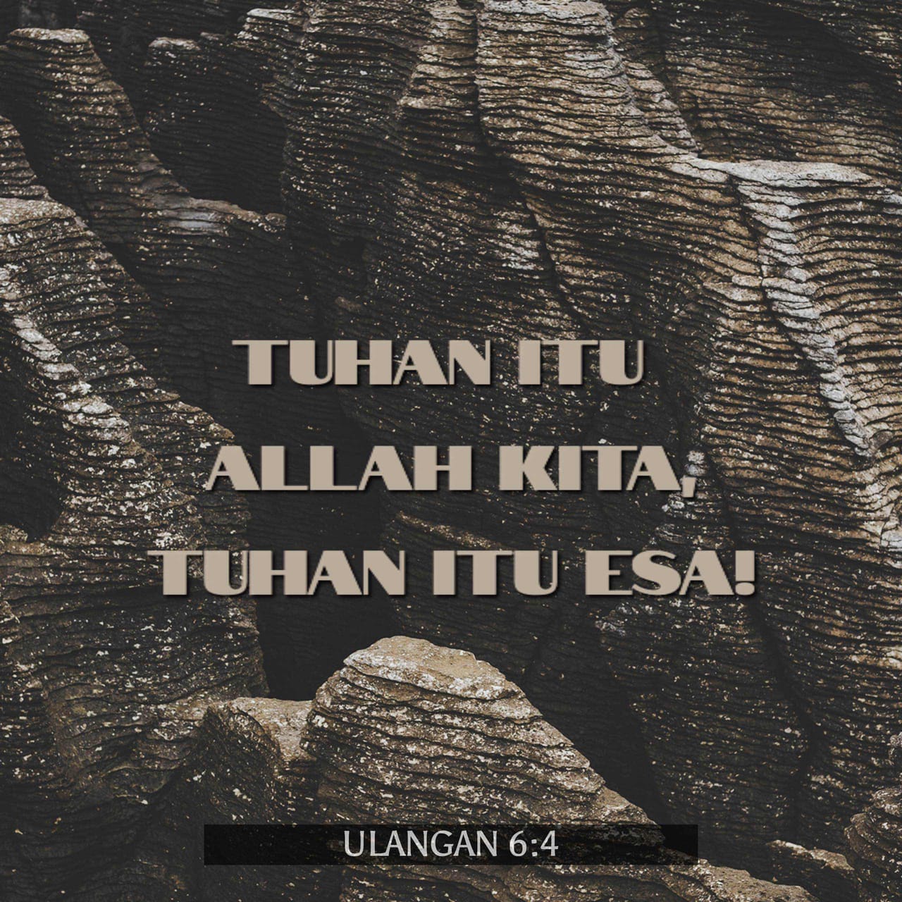 Ulangan 6:4-9 “Dengarlah, hai orang Israel. TUHAN Allahmu adalah satu ...