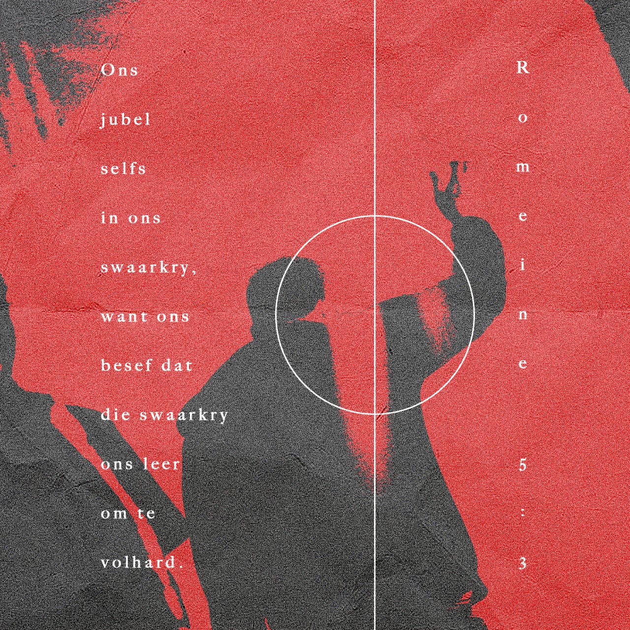 ROMEINE 5:3-5 Dit is egter nie al nie. Ons verheug ons ook in die ...