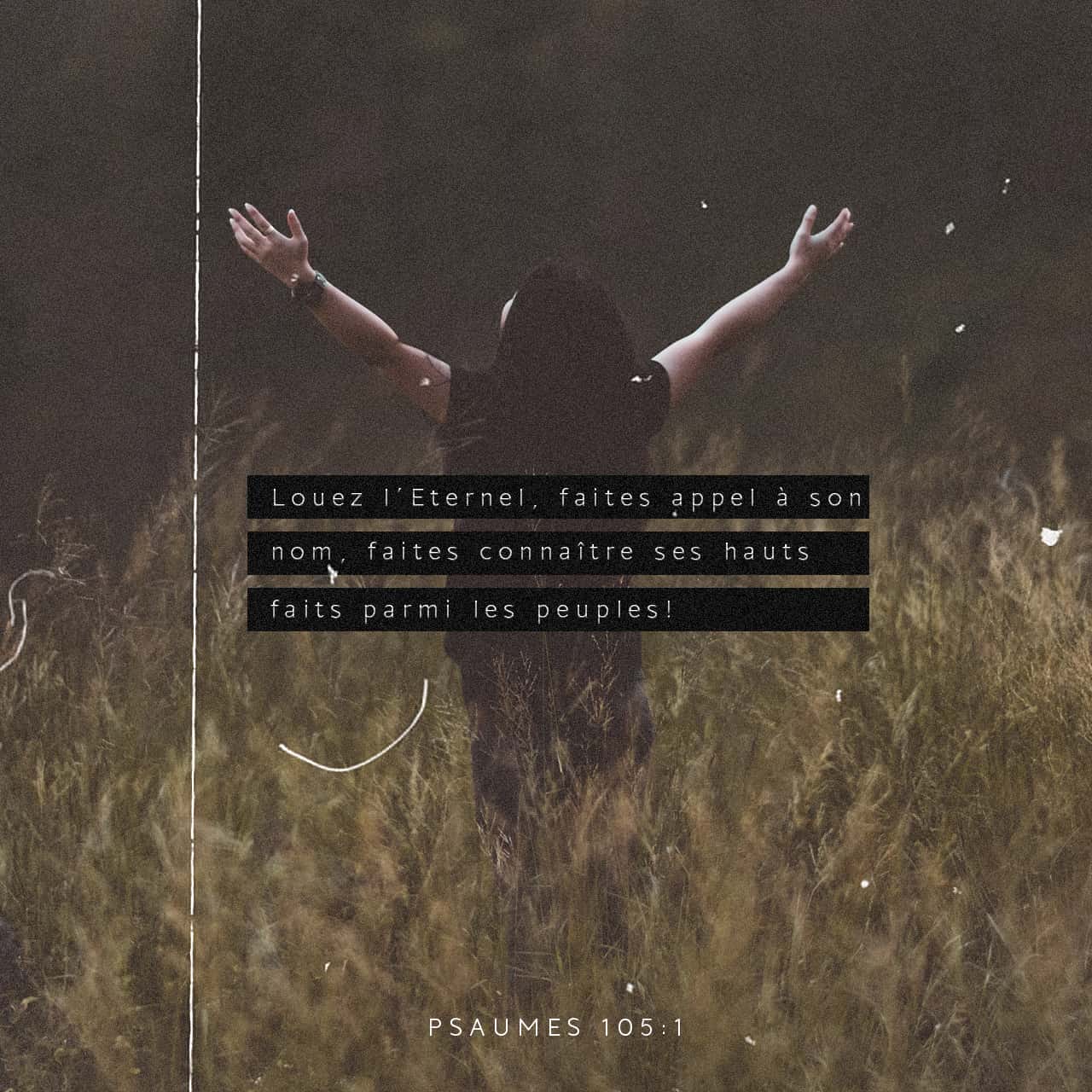 Psaumes 105:2-3 Chantez pour lui, jouez pour lui de vos instruments ...