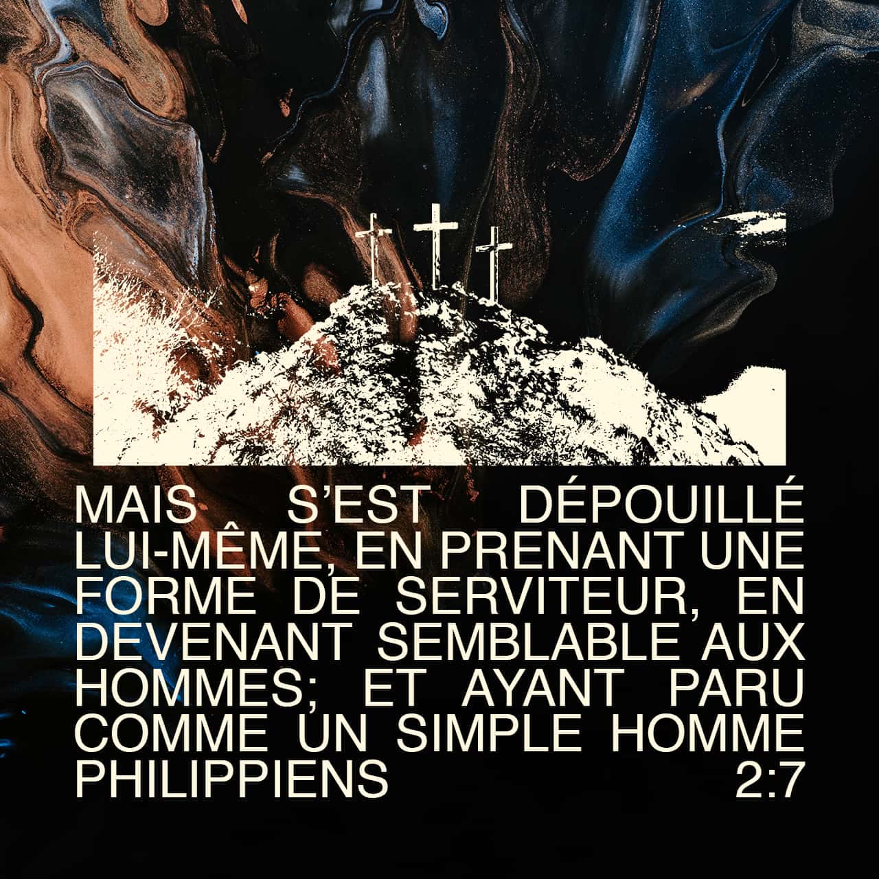 Philippiens 2:7-11 Au contraire, il a de lui-même renoncé à tout ce qu ...