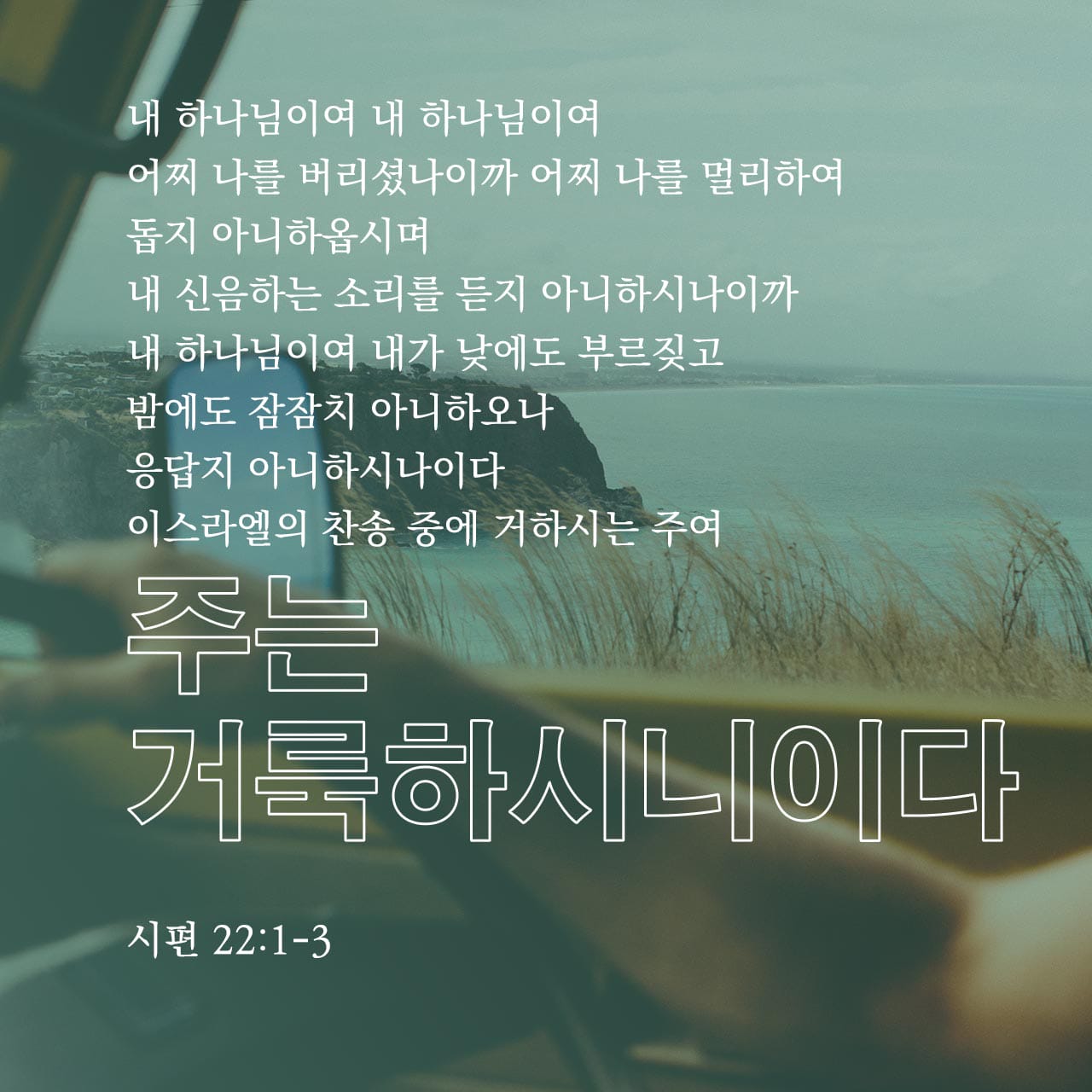 시편 22:1-11 (KRV) - 내 하나님이여 내 하나님이여 어찌 나를 버리셨나이까 어찌 나를 | YouVersion