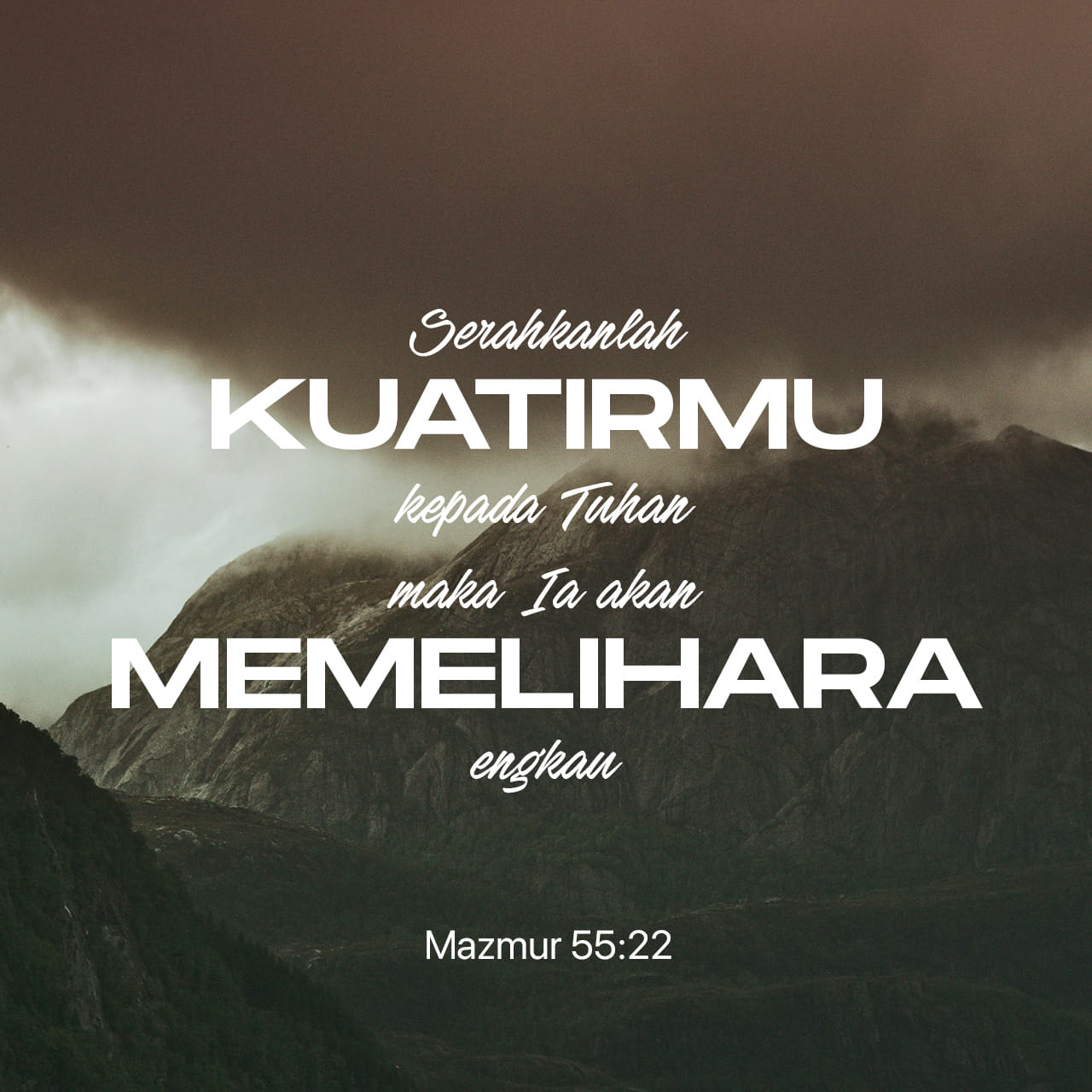 Mazmur 55:22 (TB) - mulutnya lebih licin dari mentega, | YouVersion