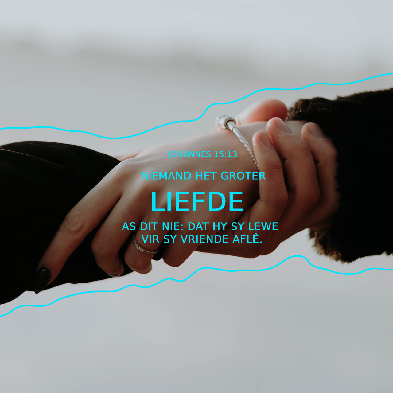 JOHANNES 15:7, 13 As julle in My bly en my woorde in julle, vra dan net ...