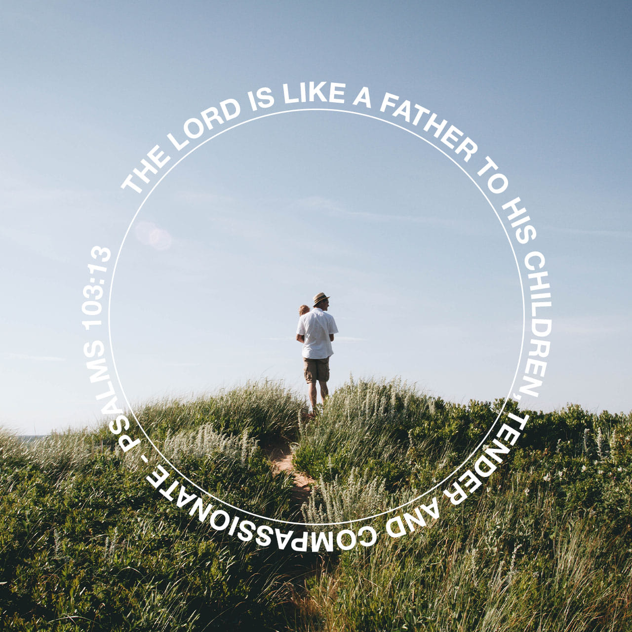 Psalms 103:13 As a father is kind to his children, the LORD is kind to ...