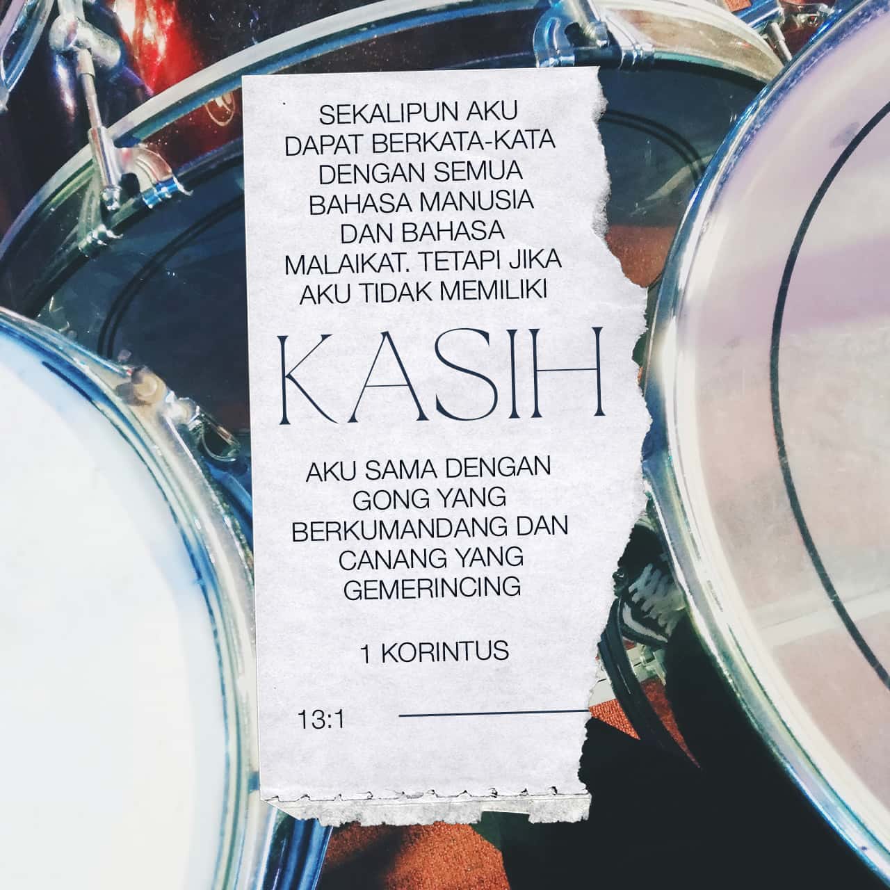 1 Korintus 13 1 4 Sekalipun Aku Dapat Berkata kata Dengan Semua Bahasa