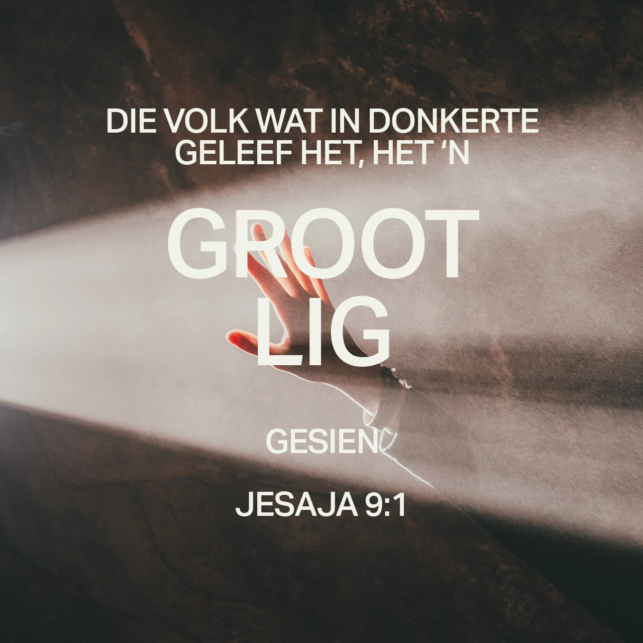 JESAJA 9:2-5 U het dié wat nie meer 'n nasie was nie, baie gemaak ...