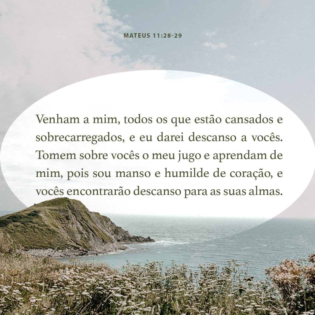 Mateus 11:29-30 Tomai sobre vós o meu jugo, e aprendei de mim, que sou ...