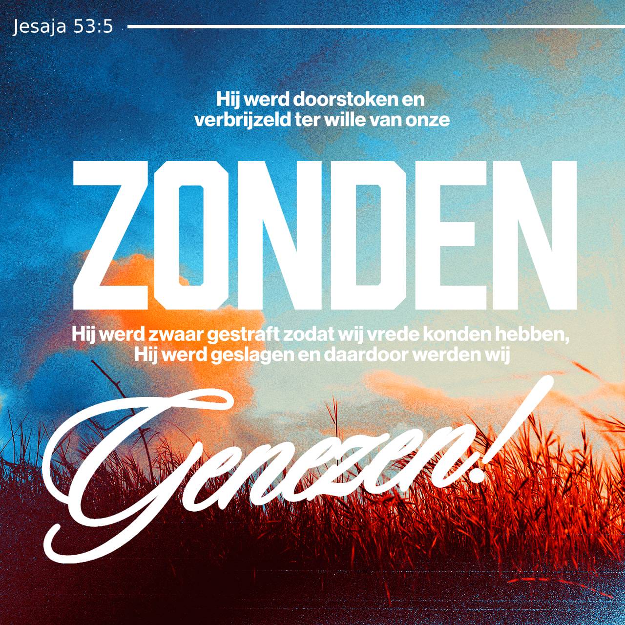 Jesaja 53 5 Tatoeage Hij Veegde Zijn Tranen Weg', Sanne Bad Voor