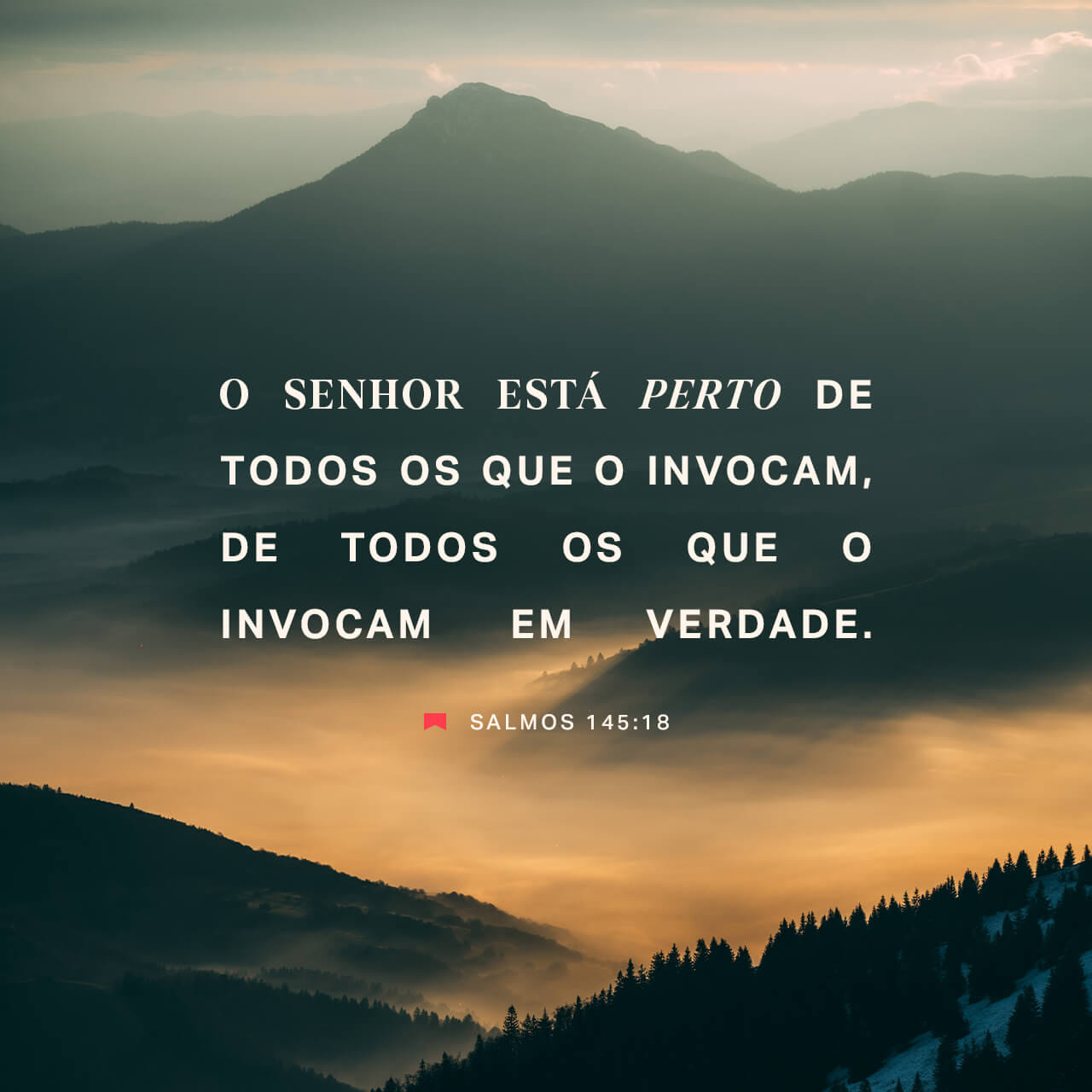Salmos 145:17-21 O SENHOR é justo em todos os seus caminhos e bondoso ...