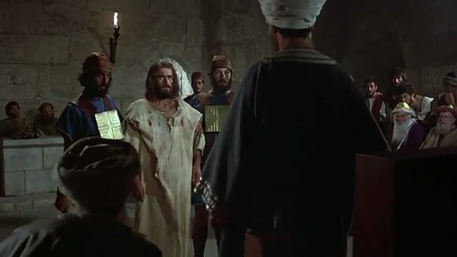 Guards Mock Jesus; Jesus Questioned by Religious Council | Videos ...