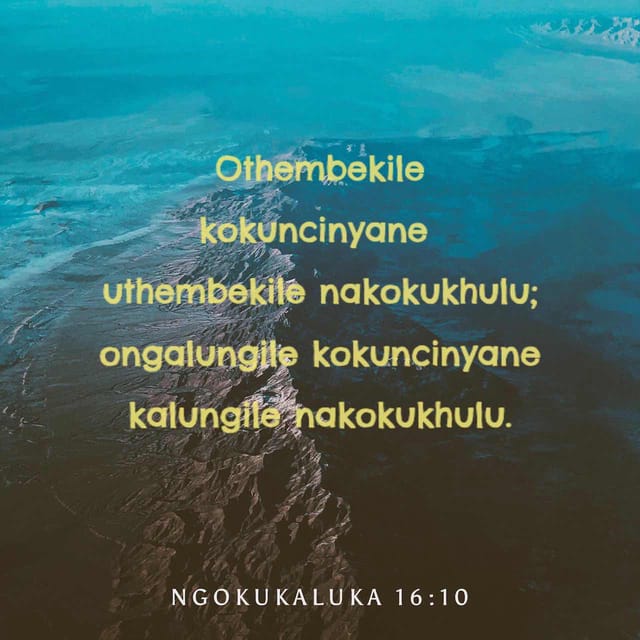 Ivesi losuku - NgokukaLuka 16:10