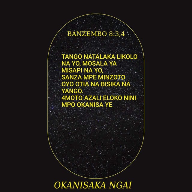 Makomi ya Mokolo ya Lelo - Banzembo 8:3-4