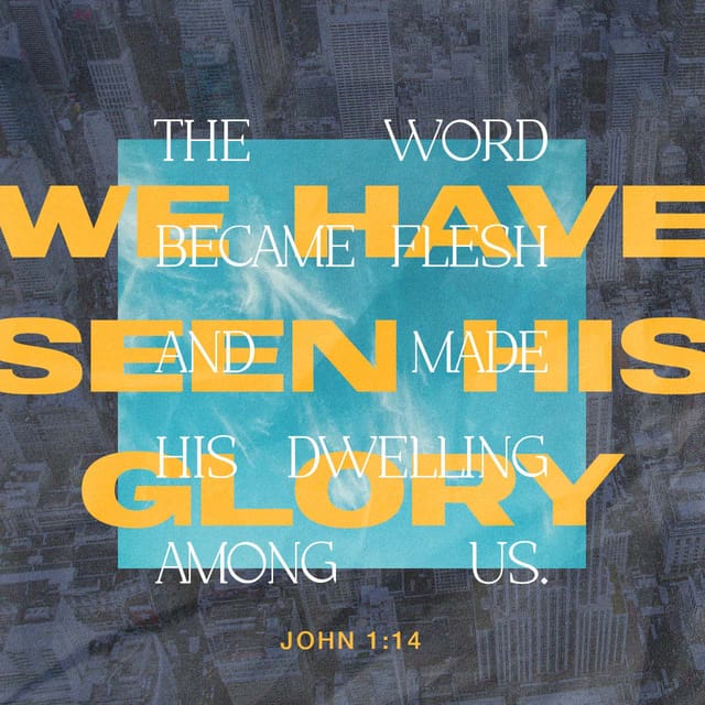 Verse of the day - John 1:14