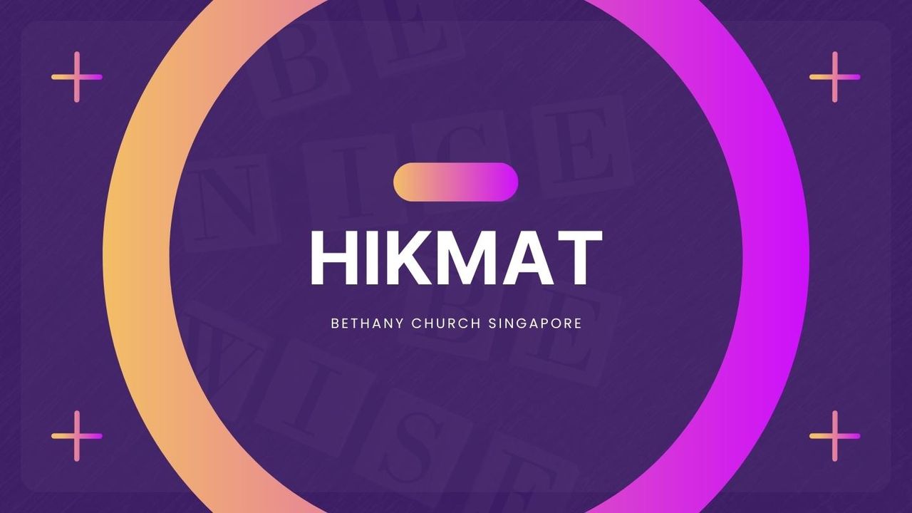 Berjalan Bersama Yesus (HIKMAT) - Hari ke 1 dari 7