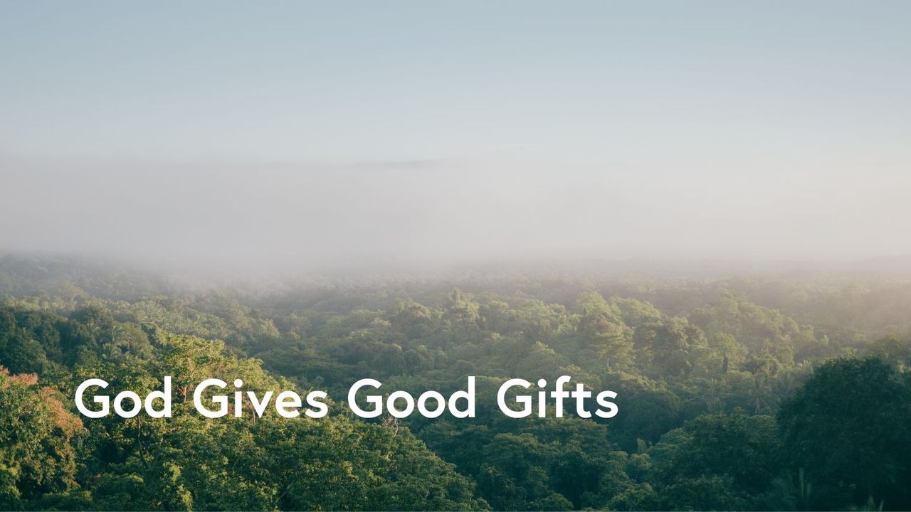 God Gives Good Gifts - Day 1 of 7