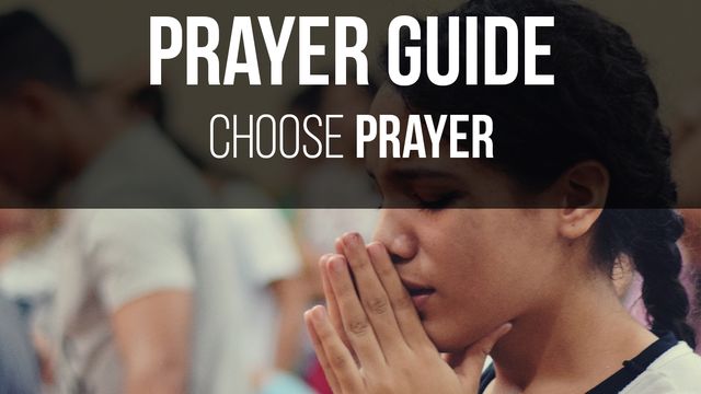 First Priority Prayer Guide: Choose Prayer | Devotional Reading Plan ...