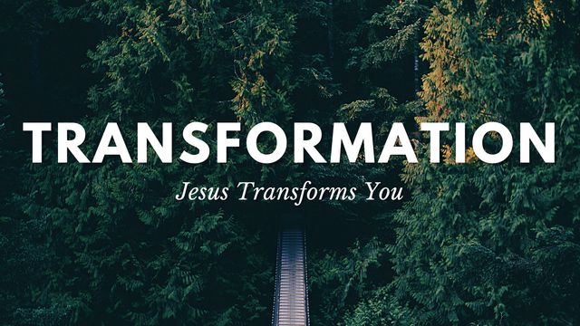 Tranformation: Jesus Tranforms You | Devotional Reading Plan ...