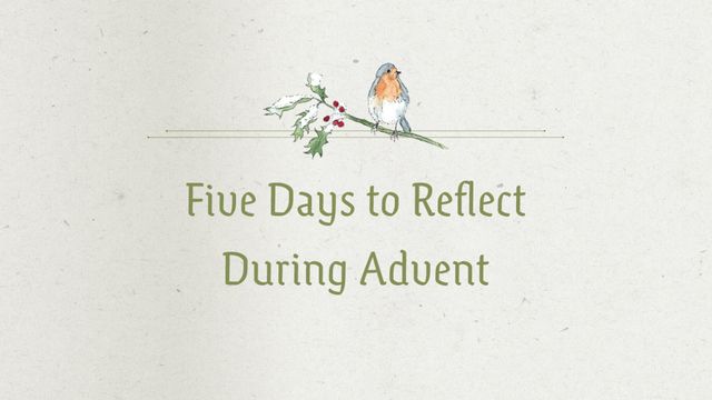 Heaven and Nature Sing: 5 Days to Reflect During Advent | Devotional ...