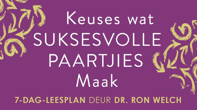 Keuses wat suksesvolle paartjies maak | Devotional Reading Plan ...