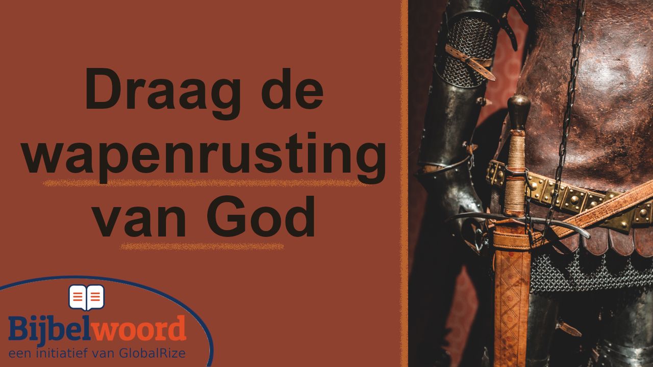 Wapenrusting Van God Activiteiten Wapenrusting Gods 1
