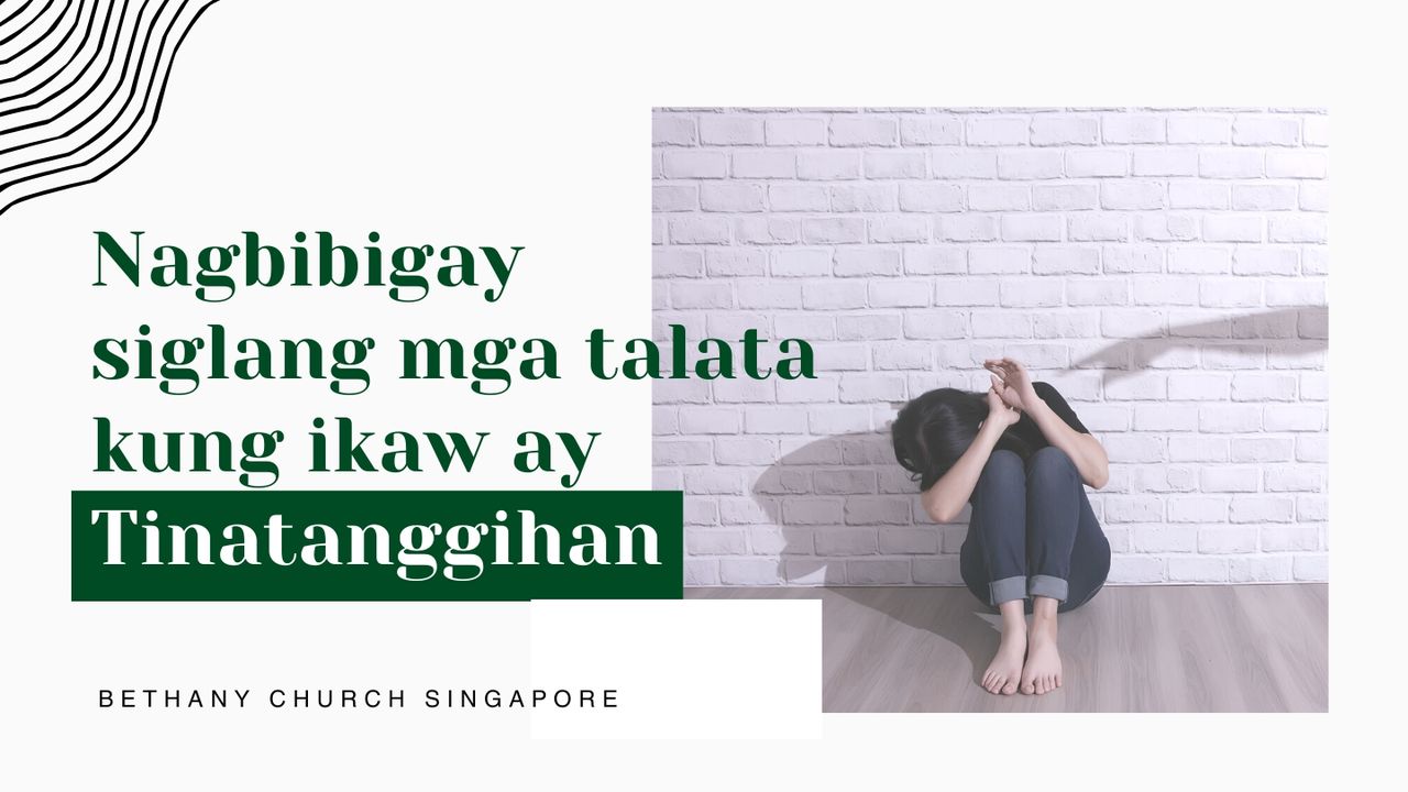 NAGBIBIGAY SIGLANG MGA TALATA KUNG IKAW AY TINATANGGIHAN