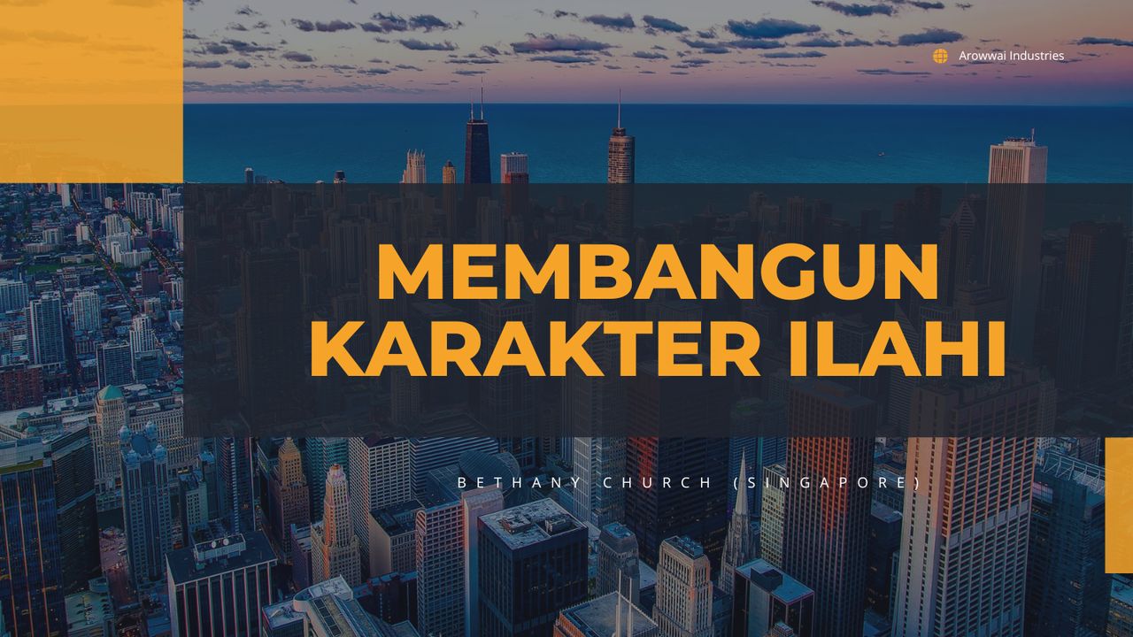 MEMBANGUN KARAKTER ILAHI