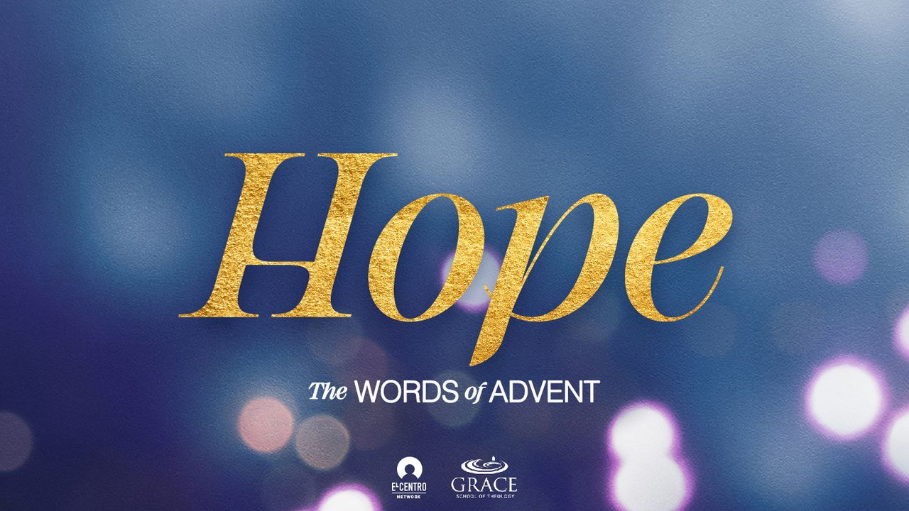 [The Words of Advent] HOPE - Day 3 of 3