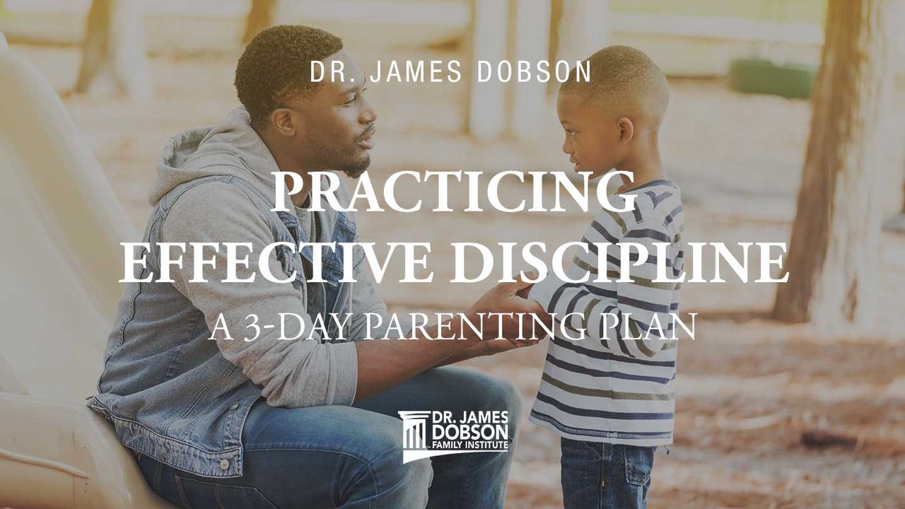 Opting for Effective Discipline: A 3-Day Parenting Plan