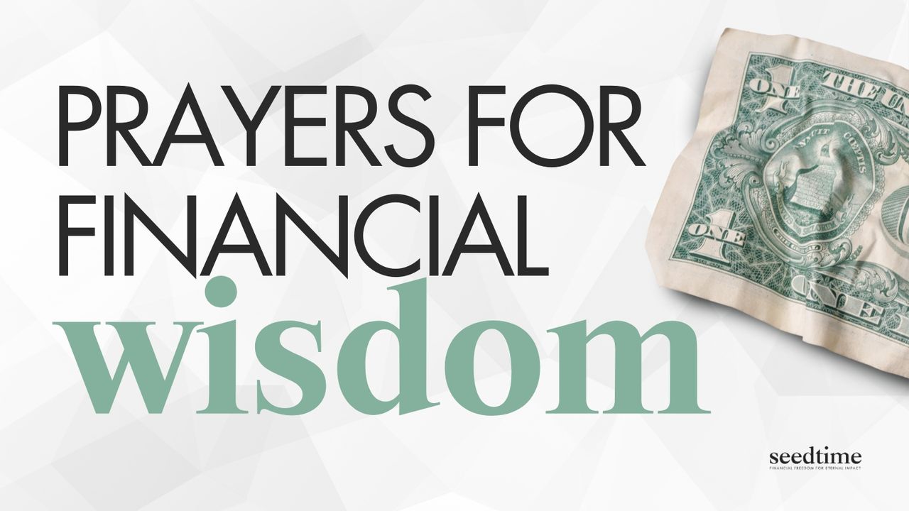 Prayers for Financial Wisdom