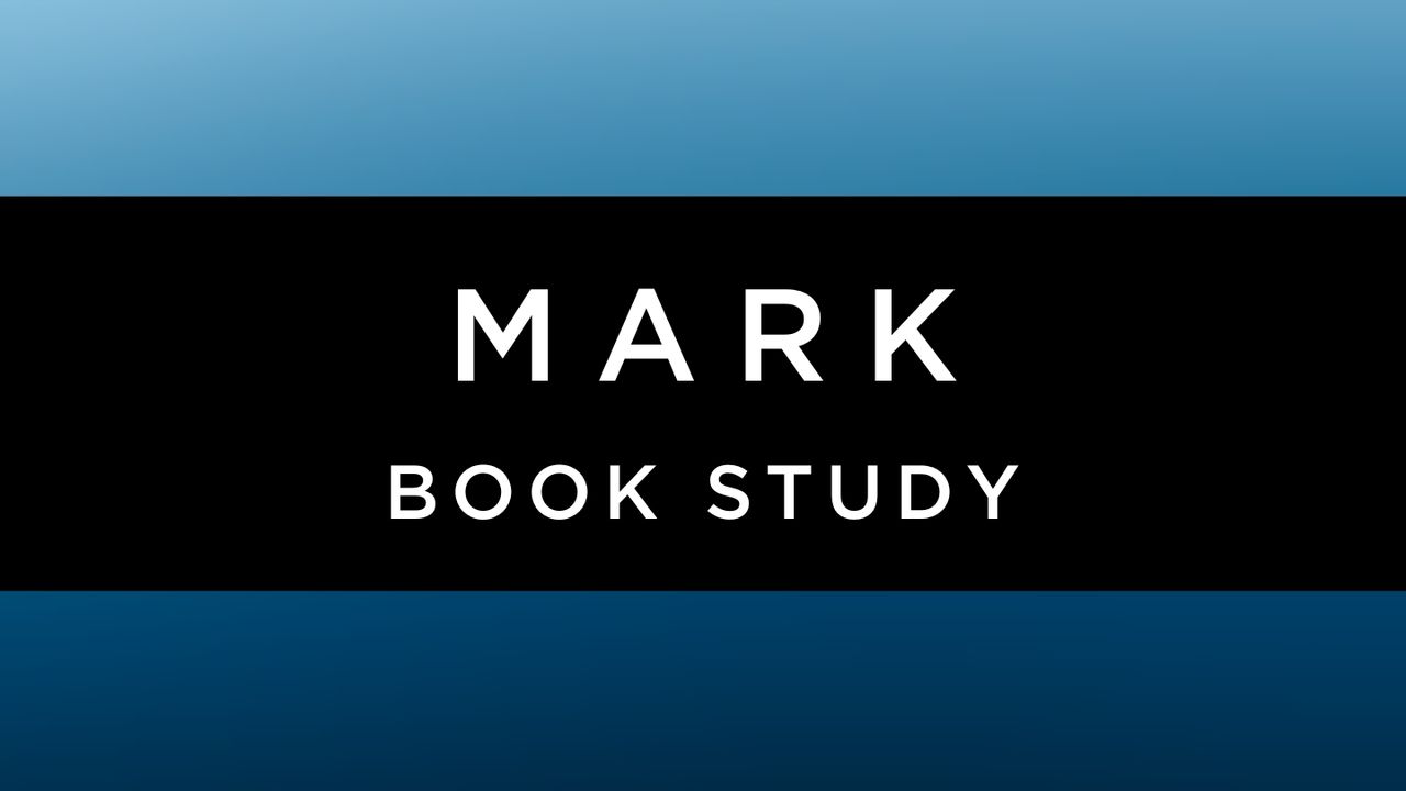 Mark Book Study - the Story
