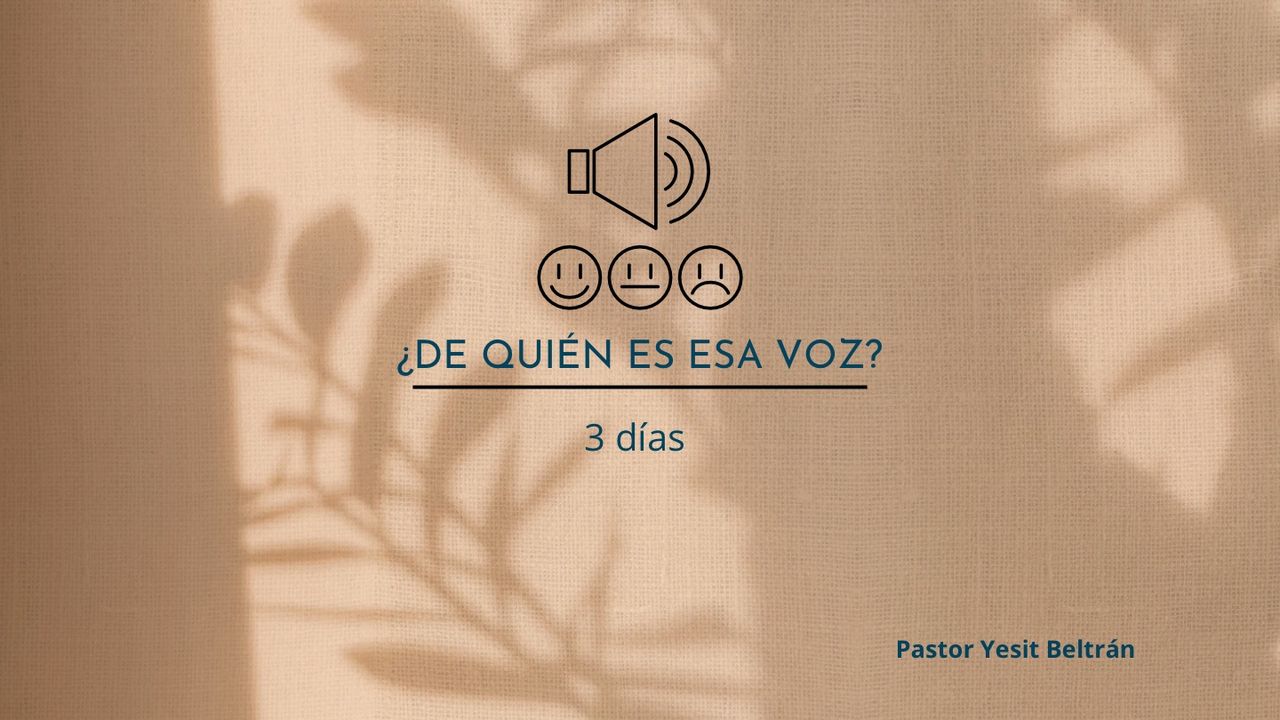 ¿De Quién Es Esa Voz?
