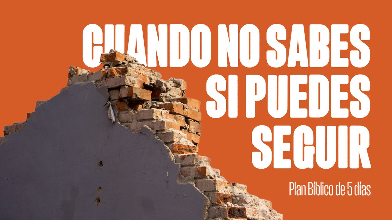 Cuando No Sabes Si Puedes Seguir