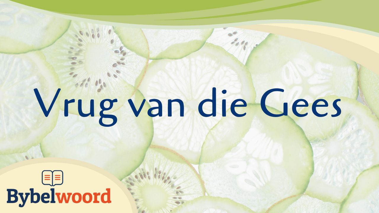 Vrug Van Die Gees - Dag 1 van 11