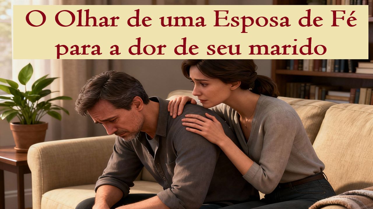 O Olhar de uma Esposa de Fé para a dor de seu marido