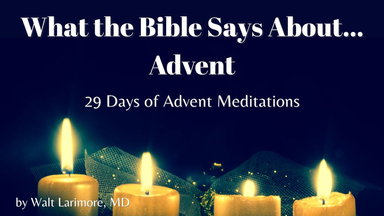 What the Bible Says About Advent - 29 Days of Advent Meditations - Day ...