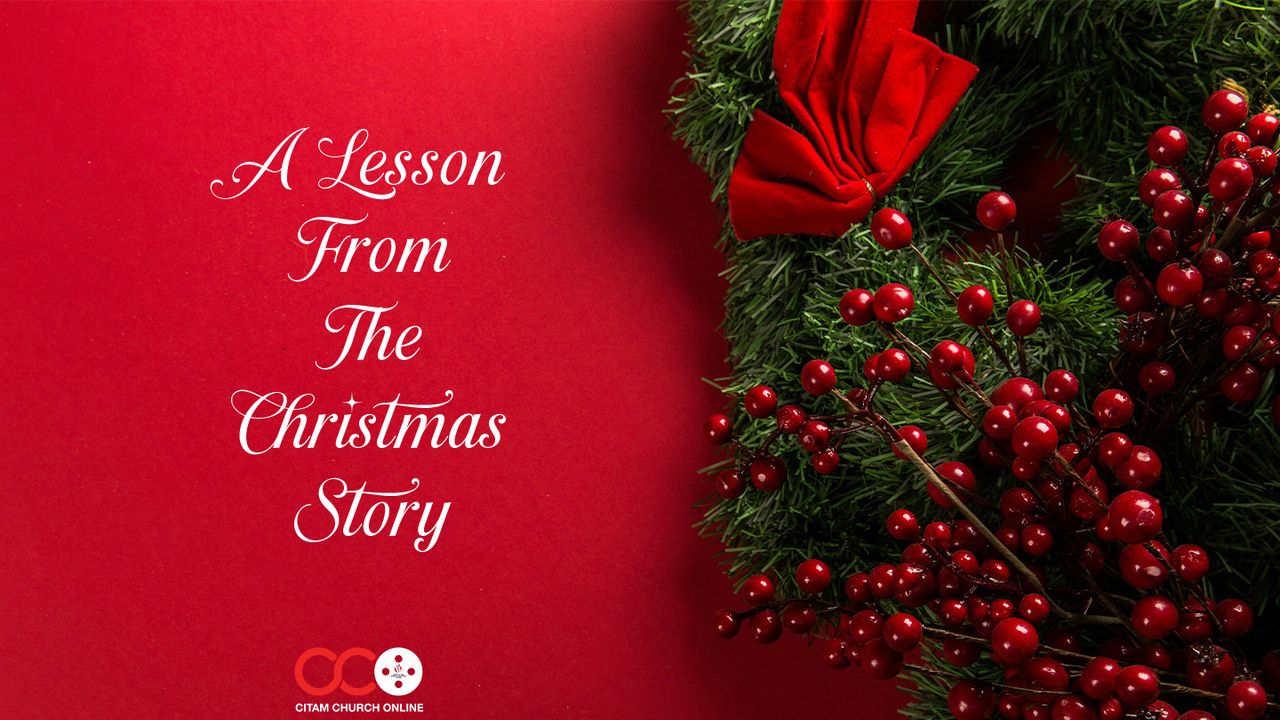 A Lesson From the Christmas Story