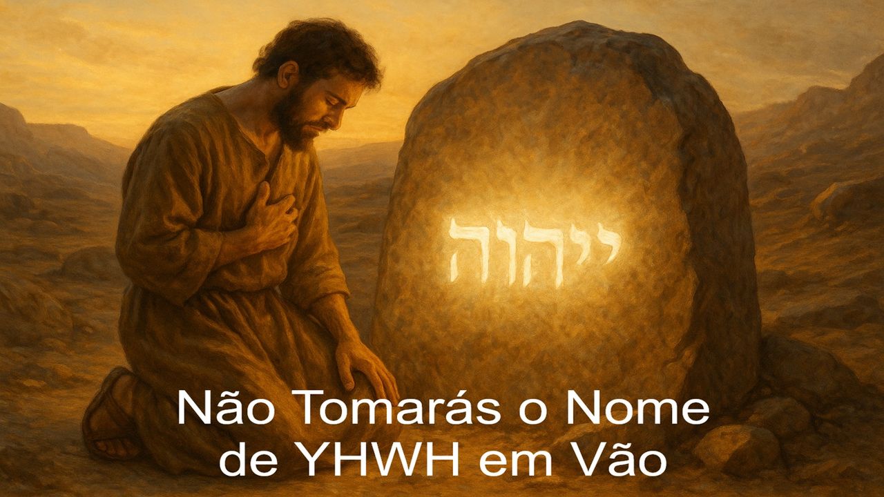 Não Tomarás o Nome de YHWH em Vão