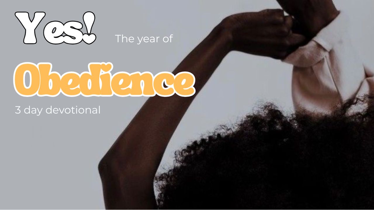 Yes! The Year of Obedience