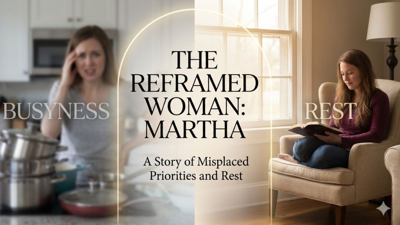 The Reframed Woman: Martha (A Story of Misplaced Priorities and Rest)