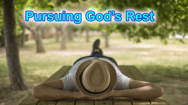 Pursuing God's Rest | Devotional Reading Plan | YouVersion Bible